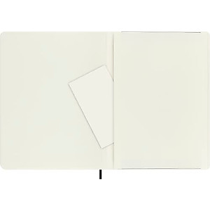 Moleskine Classic Notebook, Soft Cover, XL (7.5 x 9.5") Plain/Blank