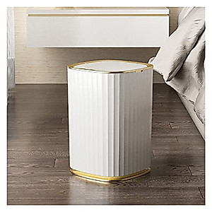 CXDTBH Sensor Trash Can Large Capacity Toilet Bathroom Trash Can Kitchen Automatic Induction Waterproof Garbage Bin (Color : OneColor, Size : 31 * 24cm)