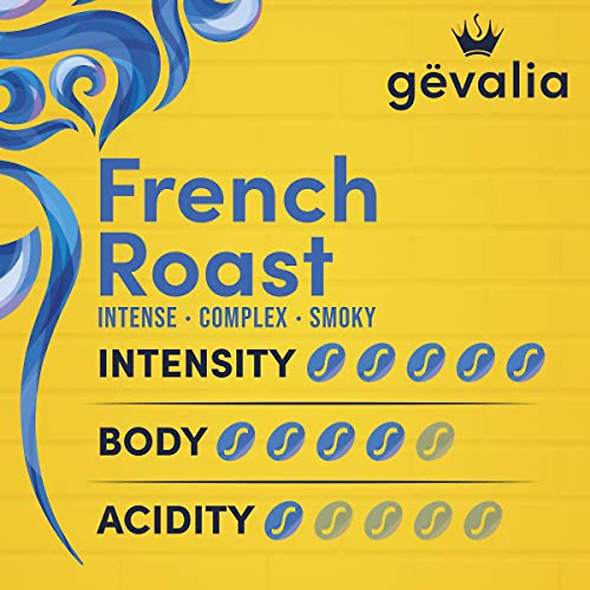 Gevalia French Roast Dark Ground Coffee (20 oz Bag)