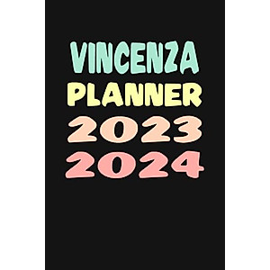 VINCENZA: Custom Name Weekly Planner 2023-2024