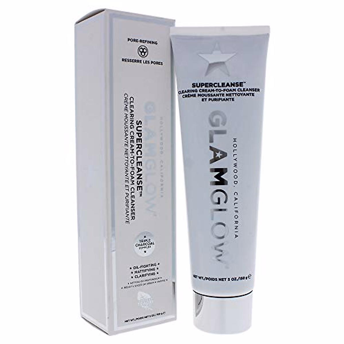 Glamglow Supercleanse Clearing Cream-to-foam Cleanser By Glamglow for Women - 5 Oz Cleanser, 5 Oz