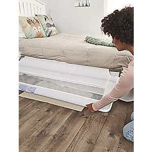 Regalo Swing Down 54-Inch Extra Long Bed Rail Guard, with Reinforced Anchor Safety System