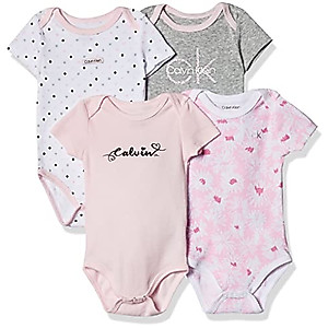 Calvin Klein 4 Pieces Pack Bodysuits