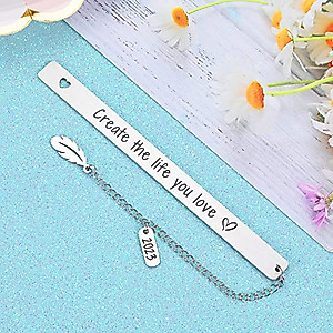 Inspirational Gifts for Women Men Birthday Graduation Gifts for Her Teens End of Year Student Gifts from Teacher Retirement Leaving Gift for Coworker Class of 2023 Graduates Gift Bookmark for Him Her