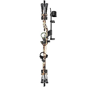 Bear Archery Legit Ready to Hunt Compound Bow Package for Adults & Youth, Right Hand, Veil Whitetail