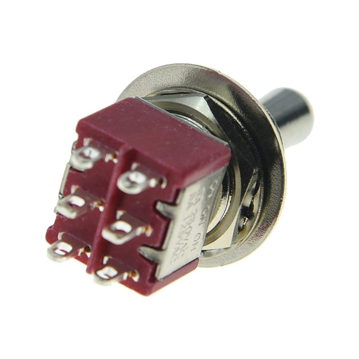 SALECOM Guitar or AMP Amplfier DPDT 3 Way ON ON ON Toggle Switch Sealed Fat Bat Toggle