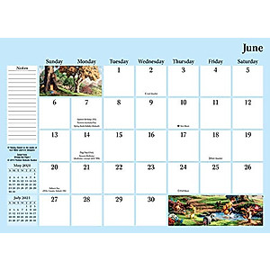 Disney Dreams Collection by Thomas Kinkade Studios: 2021 Monthly Pocket Planner