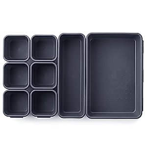 Mr. Pen- Interlocking Desk Drawer Organizer, 8 pcs, Drawer Organizer, Kitchen Drawer Organizer, Desk Drawer Organizer, Drawer Organizers, Office Drawer Organizer, Desk Drawer Organizers and Storage