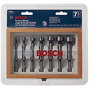 Bosch FB700 7-Piece Wood Forstner Bit Set