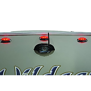 Furrion Vision S Wireless RV Backup Camera System with 7-Inch Monitor, 1 Rear Sharkfin, Infrared Night Vision, Wide-Angle View, Hi-Res, IP65 Waterproof, Motion Detection, Microphone - FOS07TASF