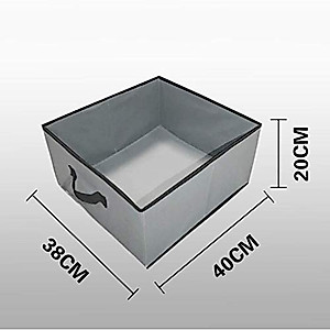 WSZJJ Wardrobe Armoire Closet Rack Pockets, Quick and Easy to Assemble (Color : B)