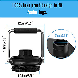 Replacement Lid for Zenbo 128oz Gallon Jug