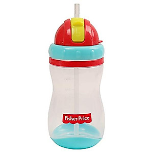Cudlie Fisher Price Unisex Baby 14 Oz Single Pack Pop Up Straw Sipper Cup