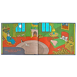 Graphic Image Goodnight Moon Classic Book Handbound Genuine Calfskin Luxury Leather