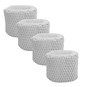 4-Pack Air Filter Factory Replacement For Holmes HWF62, HWF62D, HWF-62, H62, H-62 Humidifier Wick Filter