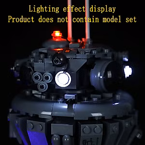 GEAMENT LED Light Kit Compatible with Imperial Probe Droid - Lighting Set for 75306 Building Model (Model Set Not Included)