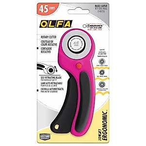 Rotary Cutter 45mm MAGENTA handle