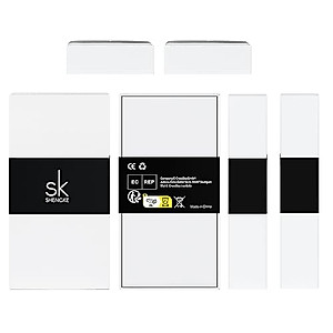 SHENGKE Simplicity Creative Women Watch Genuine Leather Elegant Women Watches Ladies Business Wristwatch (K0039-Black-Genuine Leather)