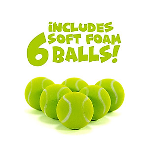 Hog Wild Corgi Ball Popper Toy - Includes 4 Soft Foam Balls - Squeeze to Pop Air Powered Balls Up to 20 Feet - Launcher Safe for Indoor/Outdoor Play - Party Favor Gift for Kids, Girls, Boys Ages 5+