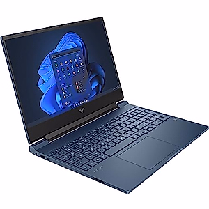 HP Victus 15 Gaming Laptop 2023 Newest, 17.3" 144 Hz Display, Intel Core i9-13420H Processor, NVIDIA GeForce RTX 4090 Graphics, 8GB RAM, 512GB SSD, Backlit Keyboard, Windows 11 Home, Blue