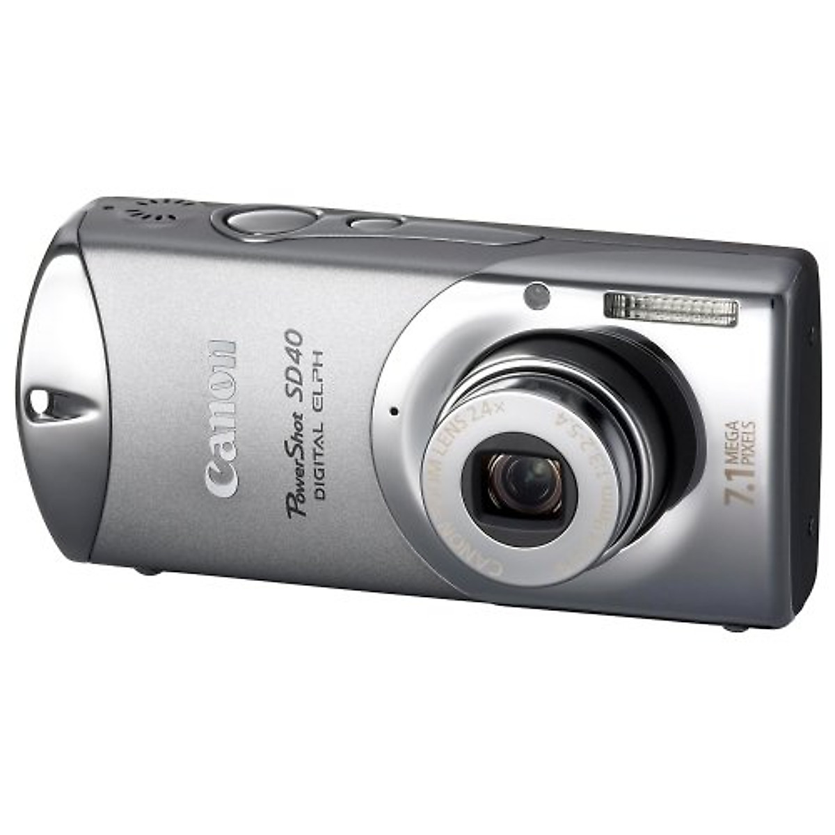 Canon PowerShot SD40 7.1MP Digital Elph Camera with 2.4x Optical Zoom (Olive Gray)