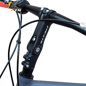 FOMTOR Adjustable Stem 0~90 Degree 90mm MTB Adjustable Bike Stem for 31.8mm(1.25") Handlebar, Suitable for Most of Mountain bike, Road bike, BMX