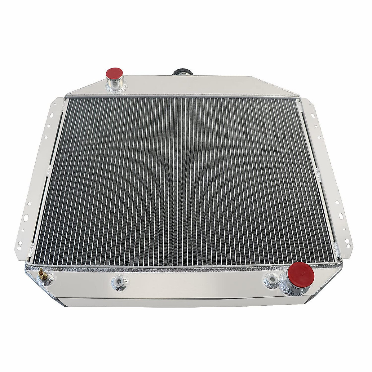 OzCoolingParts 66mm 4 Row Core Aluminum AE833 Radiator for 1966-1979 F100 F150 F250 F350 Bronco Chevy V8 Engine