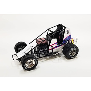 Winged Sprint Car #1 Logan Wagner ZEMCO Mac Magee Motorsports (2022) 1/18 Diecast Model Car by Acme A1822017