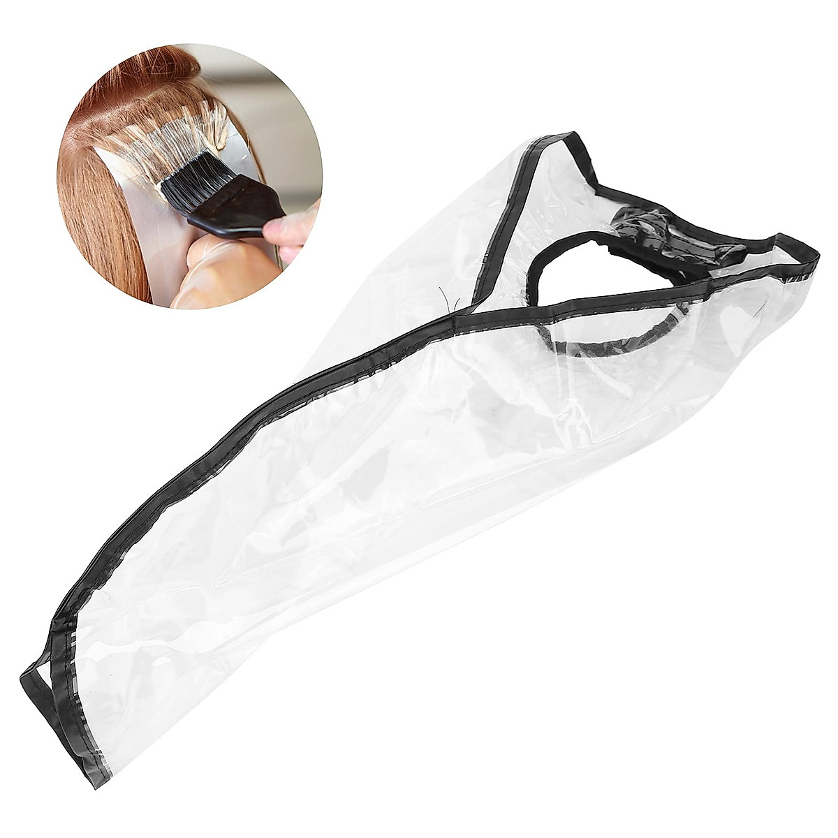 Hair Funnel For Upright Position Washing/Shampooing/Dyeing Comfortable Hair Treatments Dyeing Sealed Funnel Home Salon Hair Shampoo Washing Rinse Cape Accessory