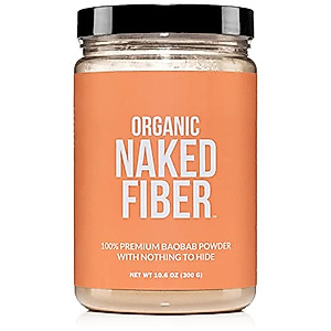 Naked Fiber Organic Baobab Powder Fiber Supplement