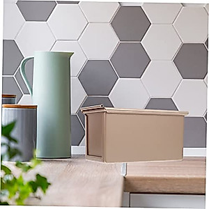 UPKOCH 1pc Toast Box French Toast Silicone Mini Loaf Pan Banana Bread Pan Loaf with Cover Kitchen Baking Tool Oven Toaster Pan Toast Baking Pan Bakeware Supply Bakery Supply Bakeware Tray