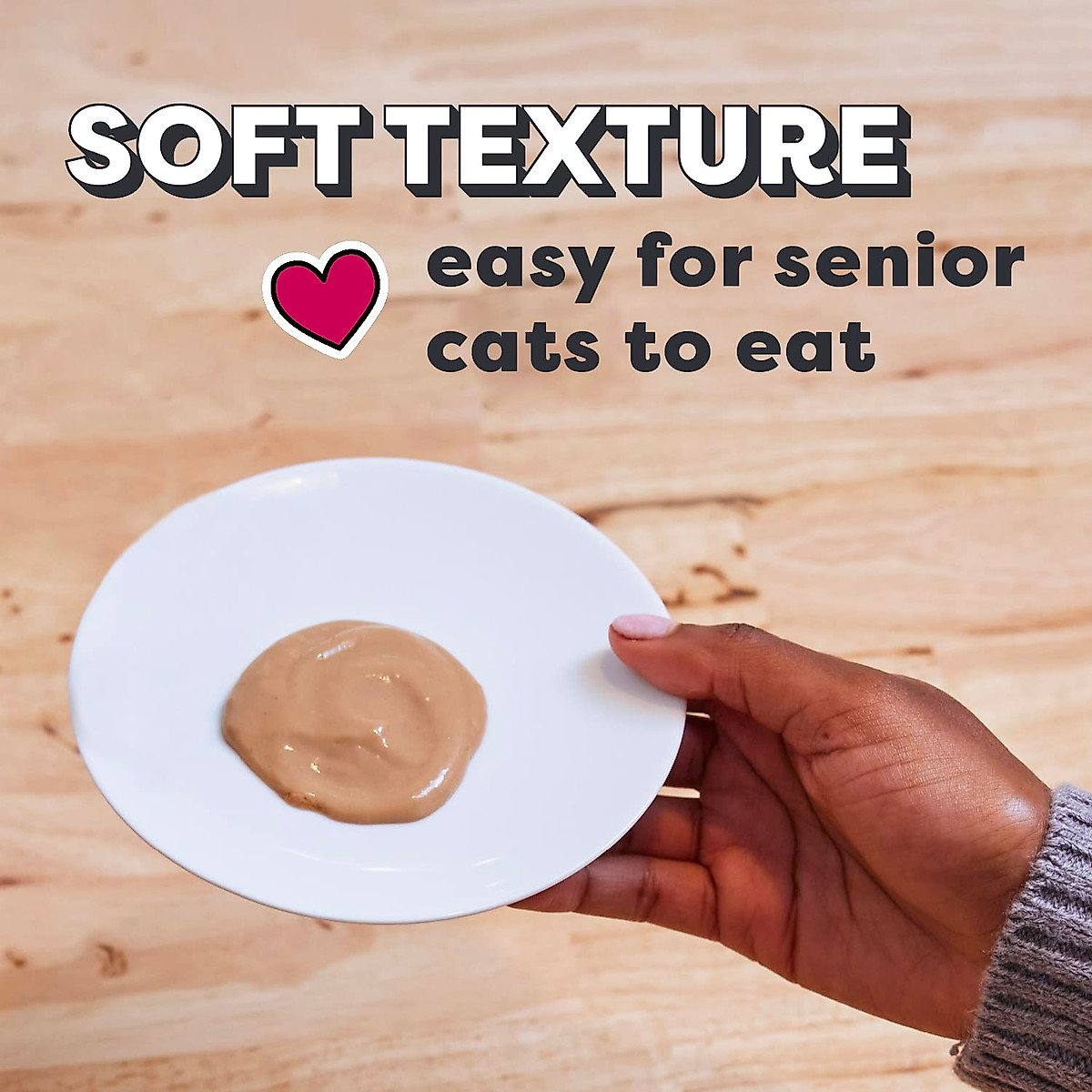 Temptations Creamy Puree with Chicken and Salmon Variety Pack of Lickable, Squeezable Cat Treats, 0.42 Oz Pouches, 16 Count