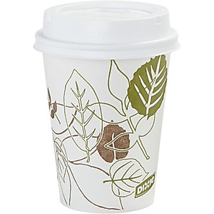 Disposable Hot Cup,8 oz.,White,PK500