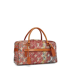 Louis Vuitton, Pre-Loved Richard Prince x Louis Vuitton Pulp Weekender PM, Orange