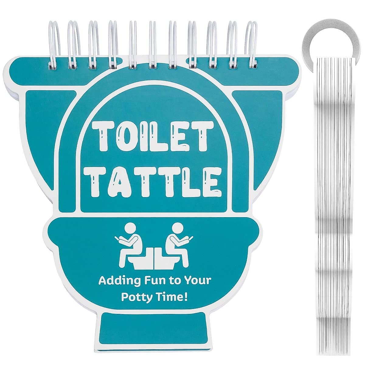 Toilet Games for Adults - Toilet Tattle Hilarious Gift for Couples Random Cool Stuff, Husband Gifts from Wife Funny Couples Gifts, Relationship Conversation Starter, Sudoku, Crossword, Word Search