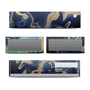 Head Case Designs Officially Licensed Monika Strigel Indigo Art Mix Matte Vinyl Sticker Gaming Skin Case Cover Compatible with Xbox Series S Console and Controller Bundle