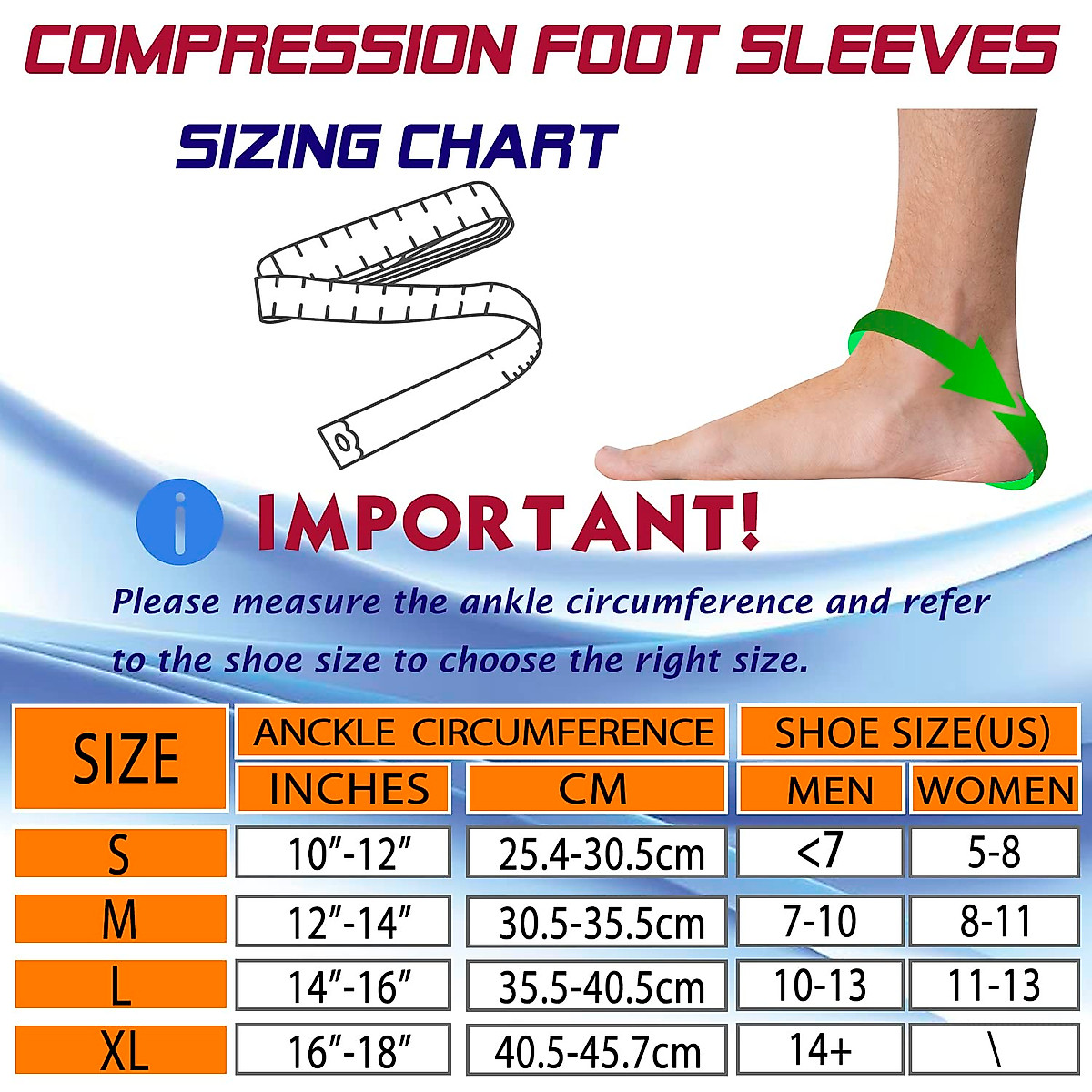 Thx4 Copper Infused Compression Ankle Brace,Silicone Ankle Sleeve Support, Pain Relief from Plantar Fasciitis, Achilles Tendonitis- Reduce Foot Swelling & Prevent Ankle Injuries - (Single)