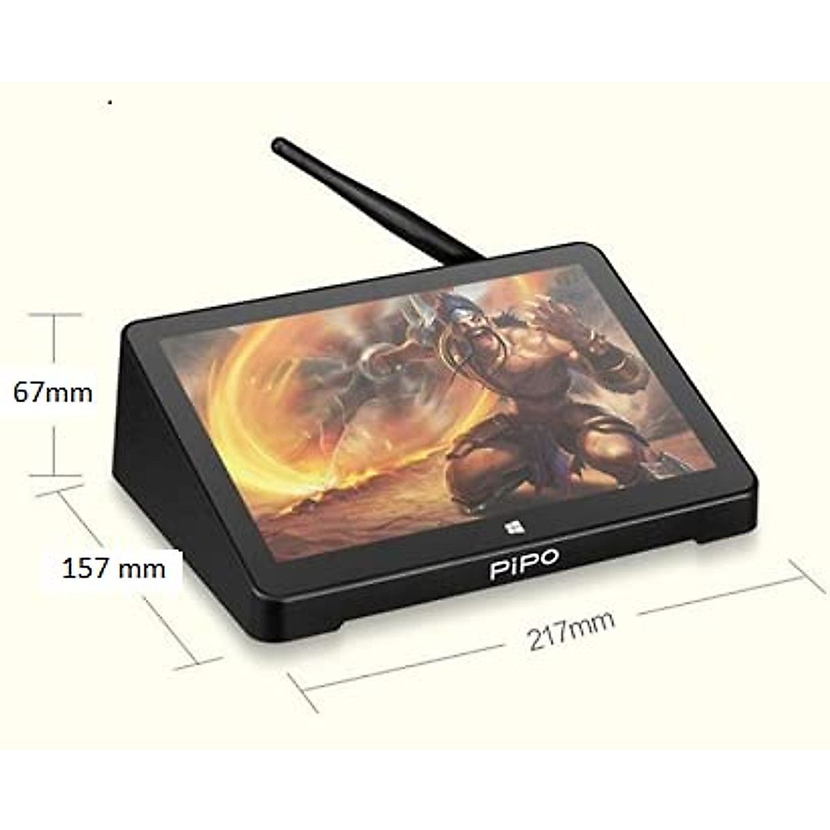 Tablet Computer, PIPO X9s Mini PC IntelCeleron N4020 9inch 1920 * 1200 Win10 Tablet PC 3G 64G HDMI BT RJ45