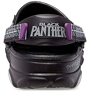 Crocs Unisex Marvel Superhero Clogs, Spiderman, Black Panther and Captain America Shoes, Multi, Numeric_8 US Men