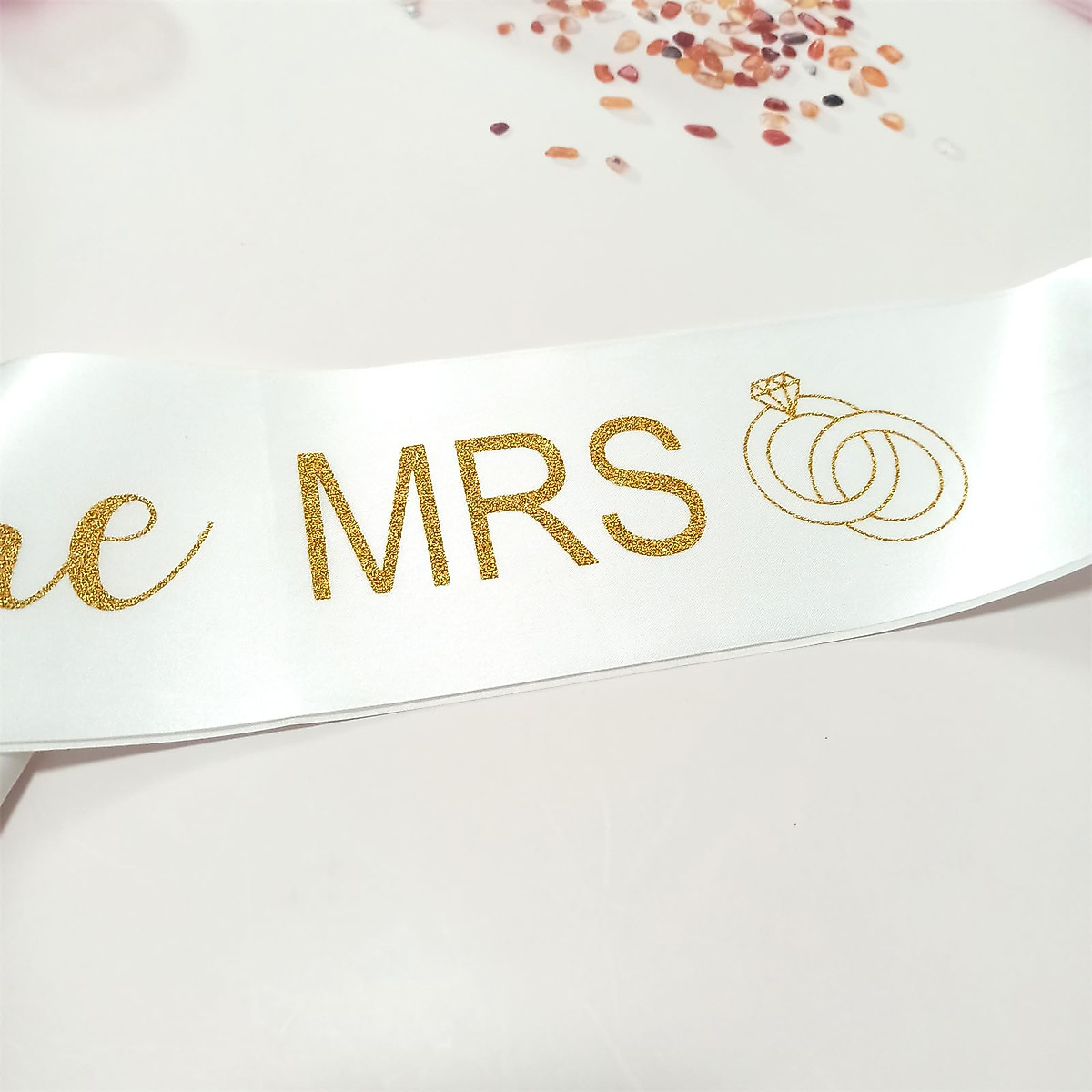 Magnusson's Garden Future Mrs Sash for Bride-to-Be, Bachelorette Party, Bridal Shower, Wedding Party Sash for Future Wifey