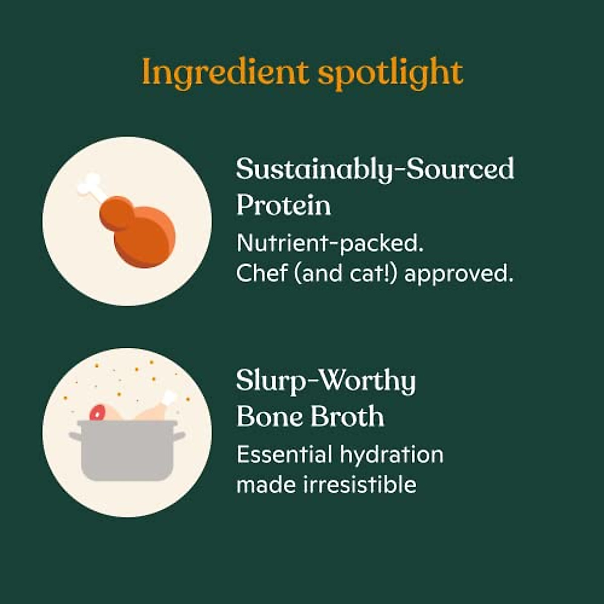 Made by Nacho Wet Cat Food Broth Meal Topper, Cage-Free Shredded Chicken in Bone Broth for Extra Hydration, Limited-Ingredient Sensitive Diet, 24 Pouches 2.5oz