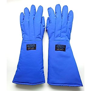 Inf-way Cryogenic Gloves Low Temperature LN2 Liquid Nitrogen Protective Gloves Cold Storage Safety Frozen Gloves