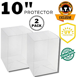 ATV Store Premium Quality Pop Protectors UV Filter 10" Medium x 2 in a Pack (Figure Not Included)