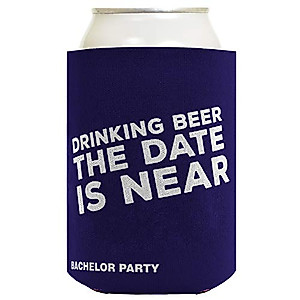 Funny Beer Coolie Bachelor Party Coolie Gift Bundle Gag Gift Wedding Party 12 Pack Can Coolie Drink Coolers Coolies Multi