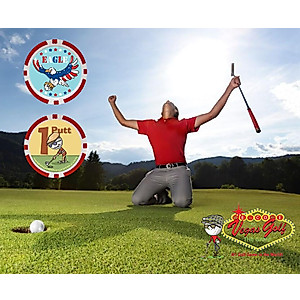 Vegas Golf Game - VIP Edition 19(pcs) with Free Tee Bag