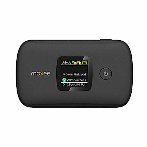 AT&T Prepaid MOXEE K779 4G LTE Mobile Hotspot - Black - 256MB 1200 Mbps - 4G LTE (Renewed)