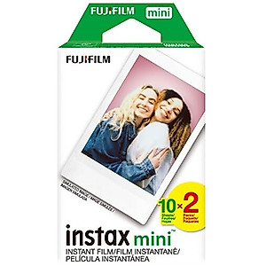 Fujifilm INSTAX Mini 12 Instant Film Camera (Mint Green) Bundle, Includes: INSTAX Mini Film (20 Exposures), INSTAX Mini 12 Case and More (5 Items)