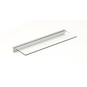 6 x 18 in. Essentials Clear Glass Shelf Kit