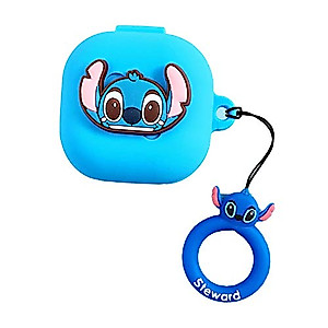 Compatible with Galaxy Buds Pro Case(2021)/Galaxy Buds Live(2020) Case Cover Accessory with Doll, Case Cover for Samsung Galaxy Buds Pro