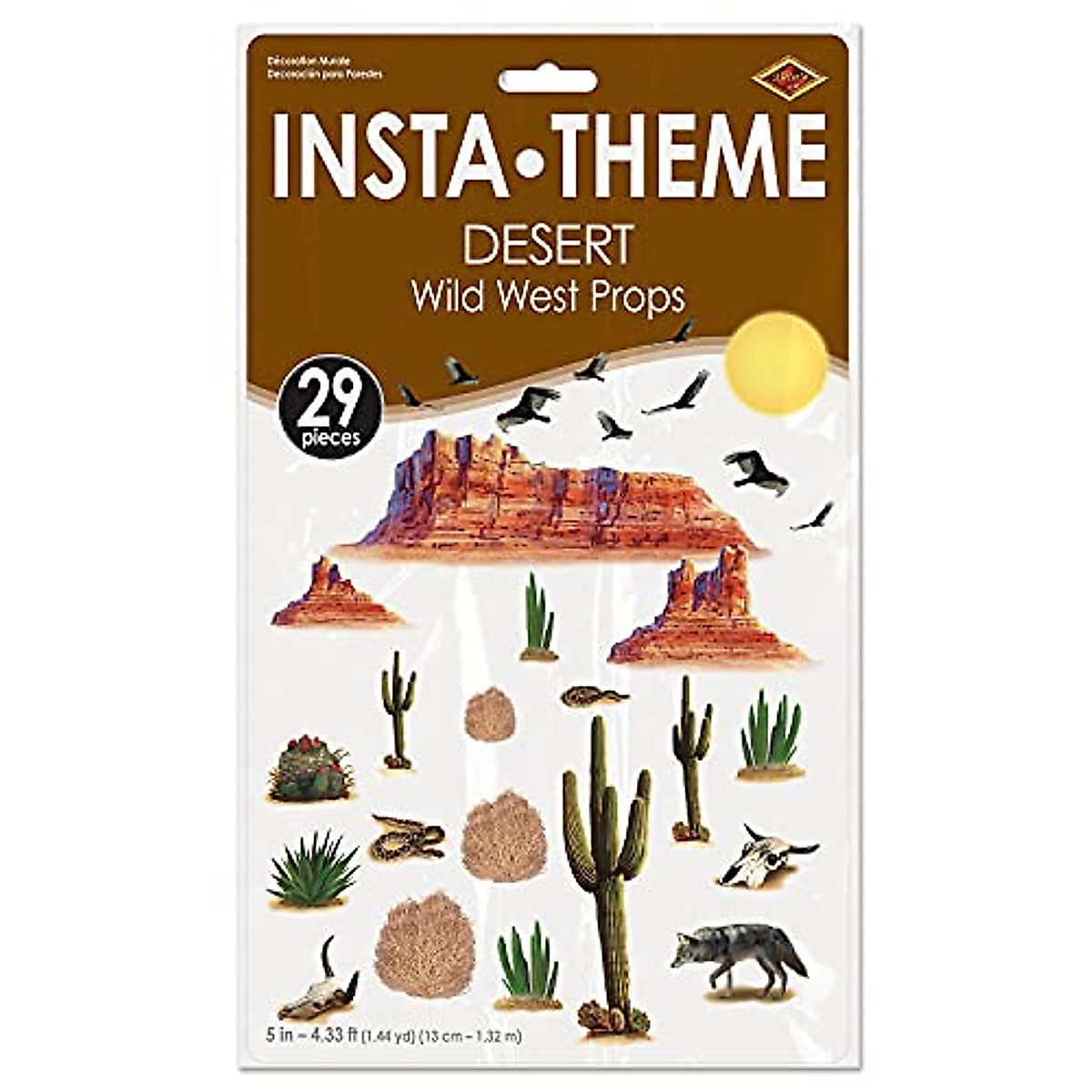 Beistle Wild West Desert Props Party Accessory